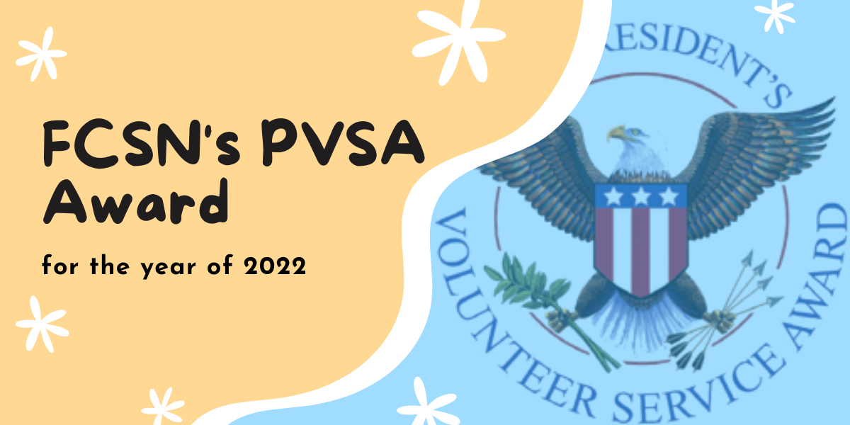 2022 President’s Volunteer Service Award (PVSA)